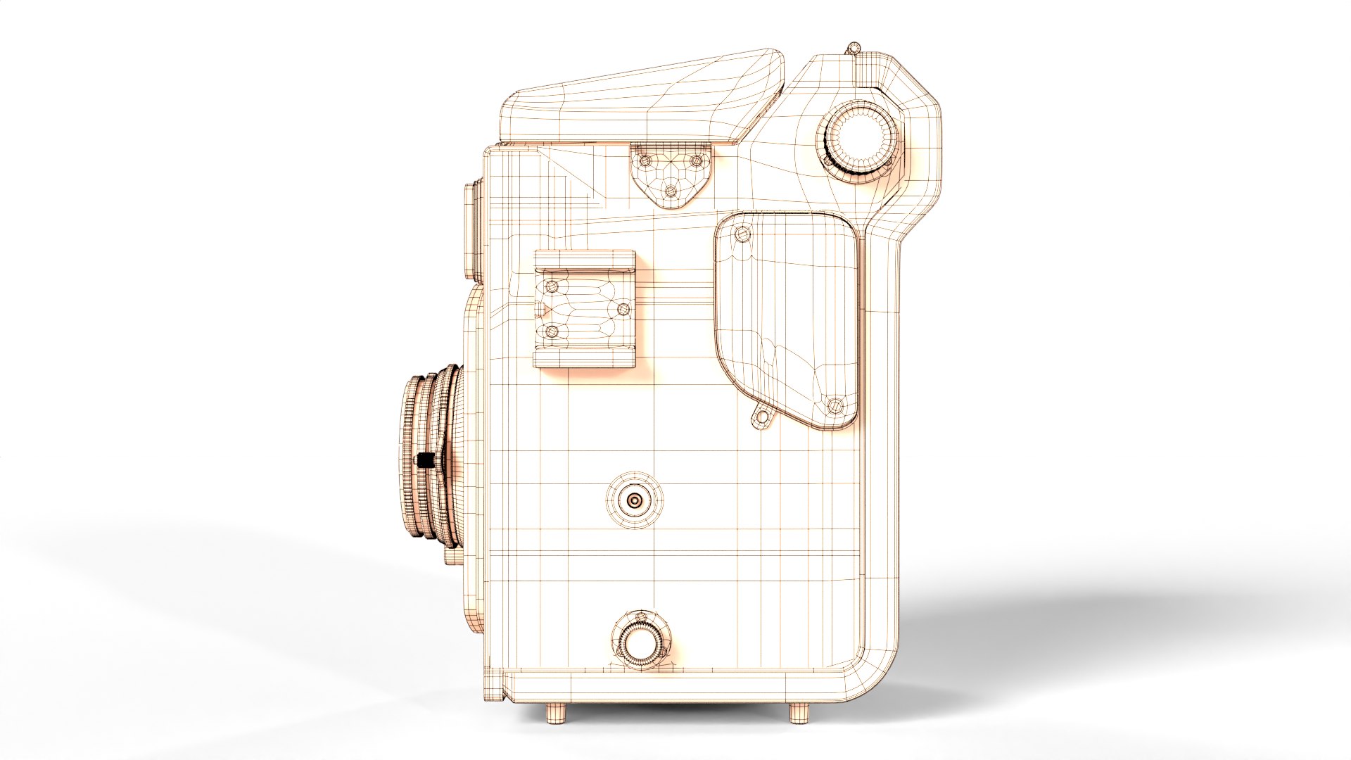 3D Kalimar Reflex Retro Film Camera - TurboSquid 2260989