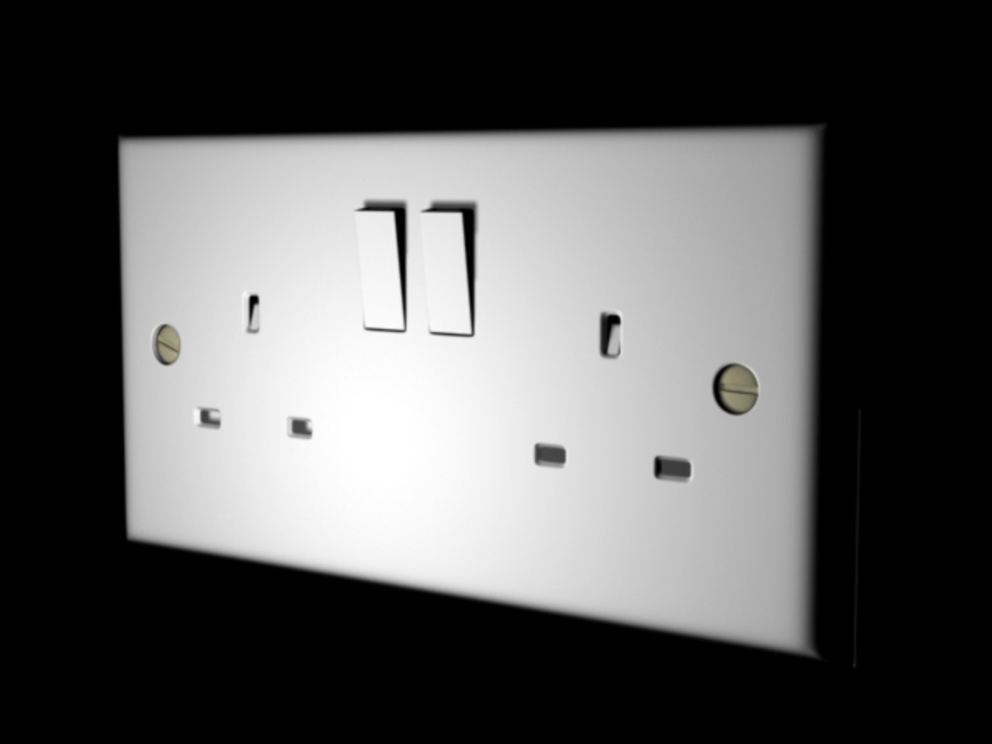 3d Wall Socket