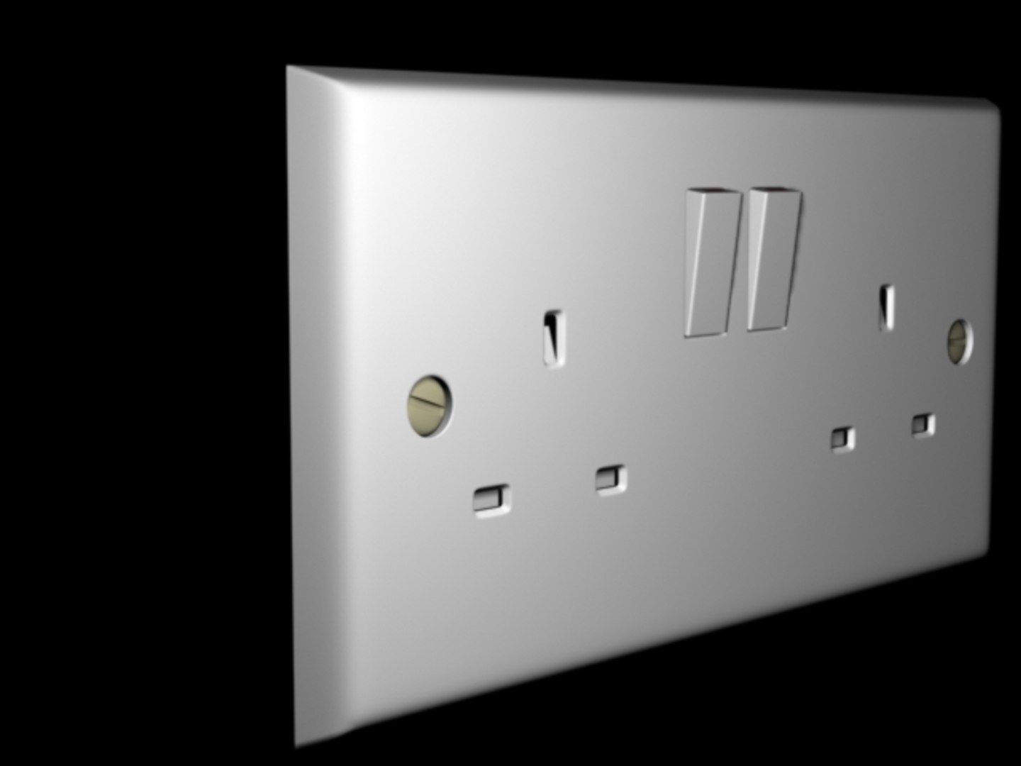 3d Wall Socket