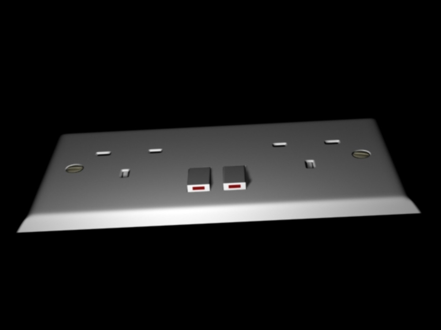 3d Wall Socket