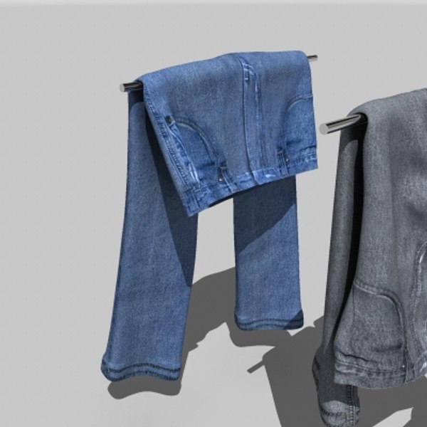 3d max clothes t-shirt pants