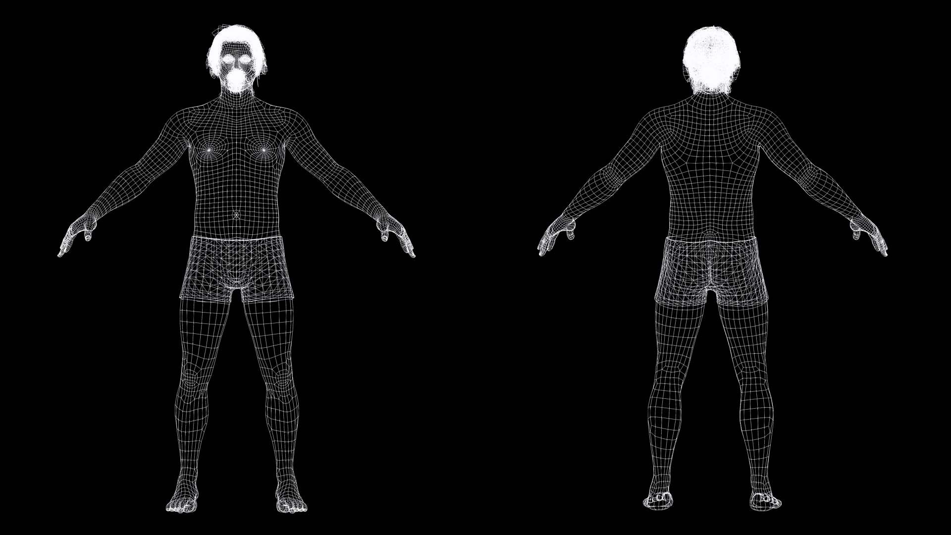 Realistic Body Man Low Poly Low-poly Model - TurboSquid 2230999