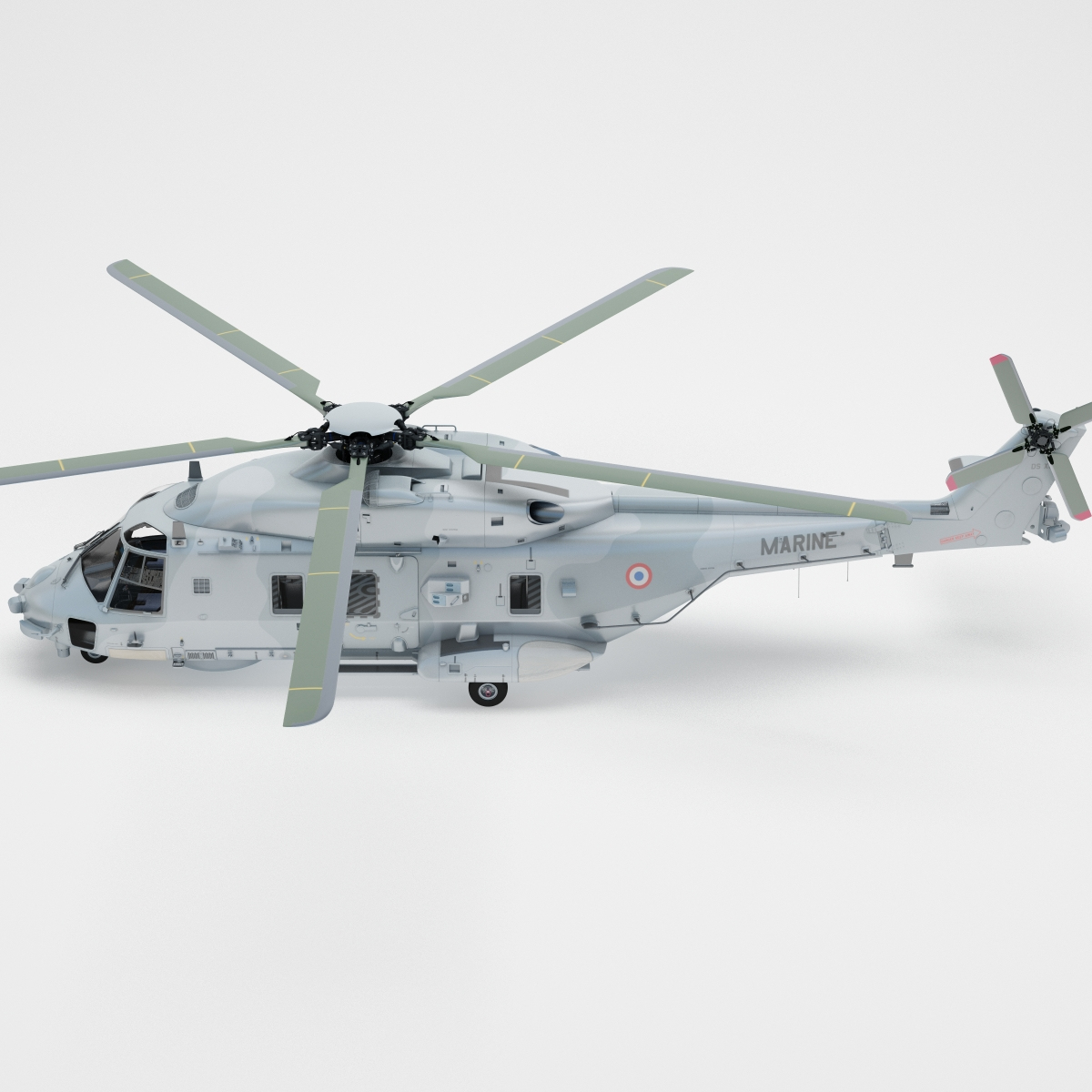 3d model nhindustries nh90 military helicopter