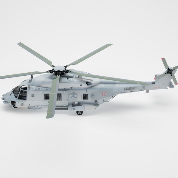 3d model nhindustries nh90 military helicopter