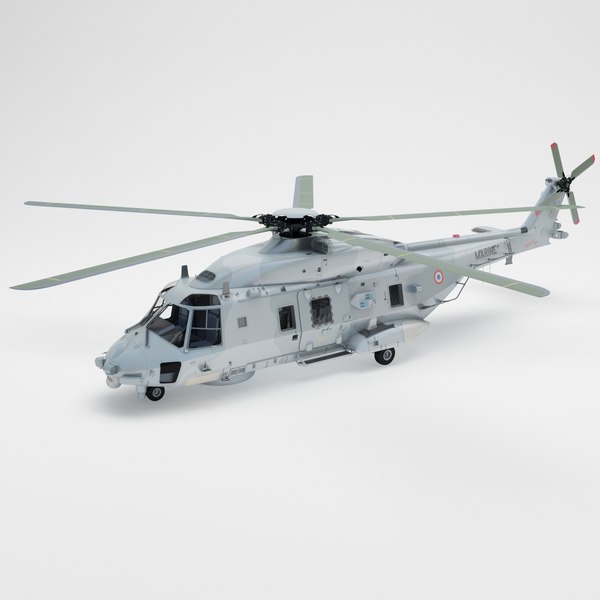 3d model nhindustries nh90 military helicopter
