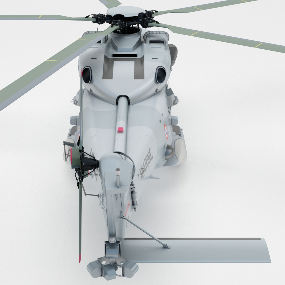 3d model nhindustries nh90 military helicopter