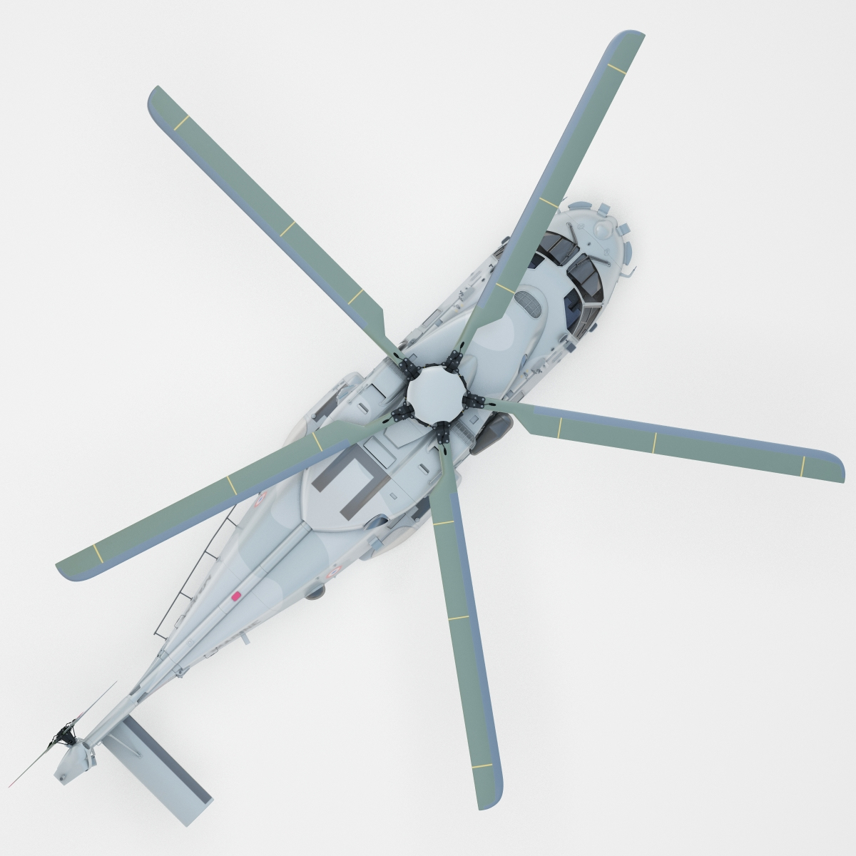3d model nhindustries nh90 military helicopter