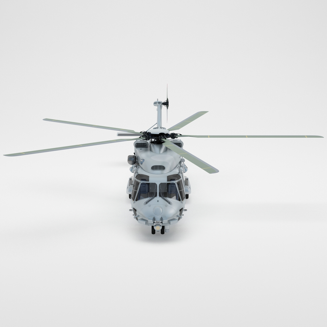 3d model nhindustries nh90 military helicopter