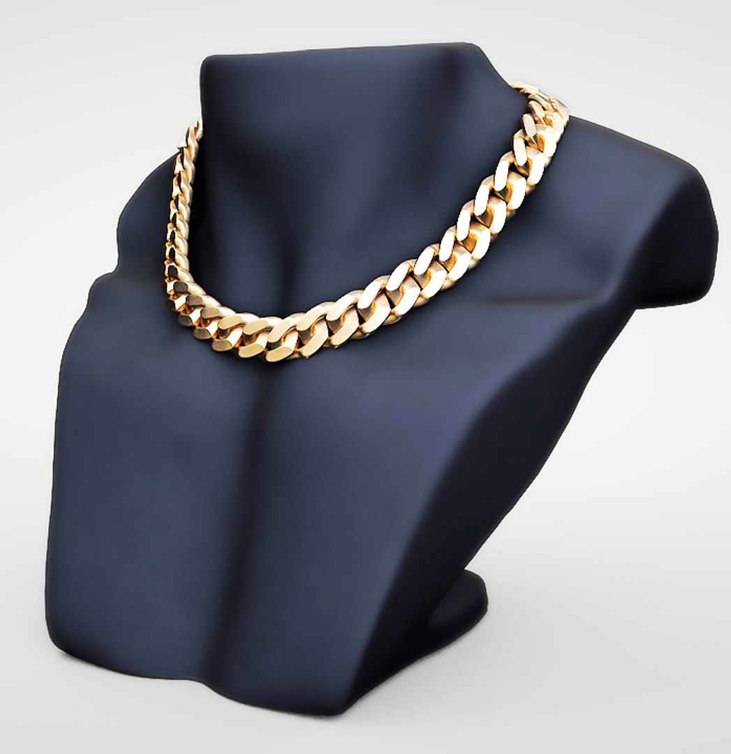 Cuban Chain Stand Model - TurboSquid 1412689