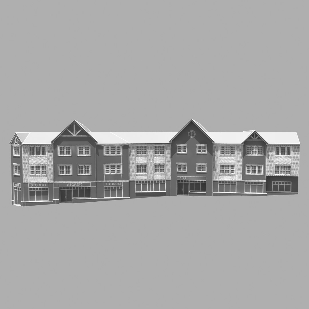 3D House 3 Storey Apartment Model - TurboSquid 1237253