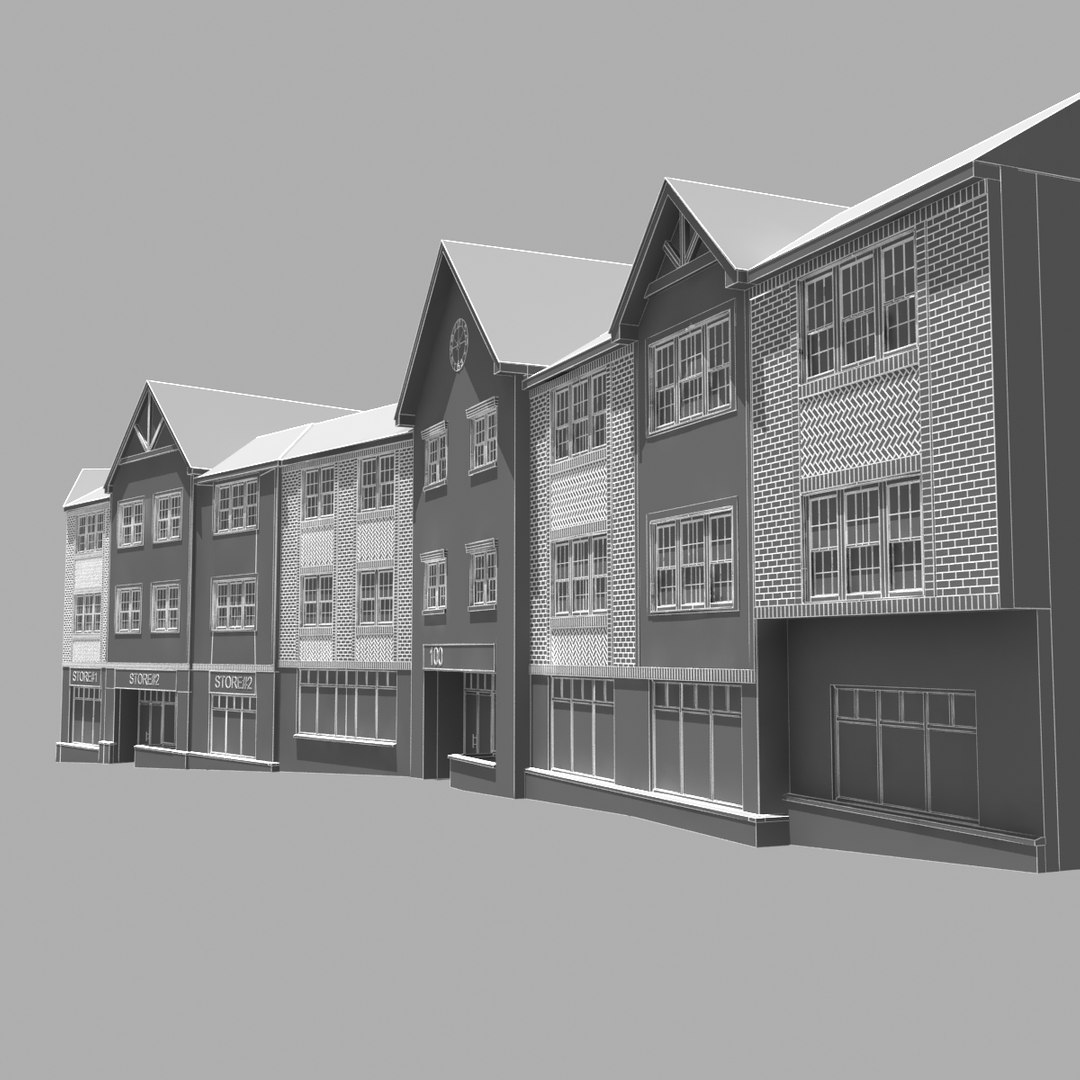 3D House 3 Storey Apartment Model - TurboSquid 1237253