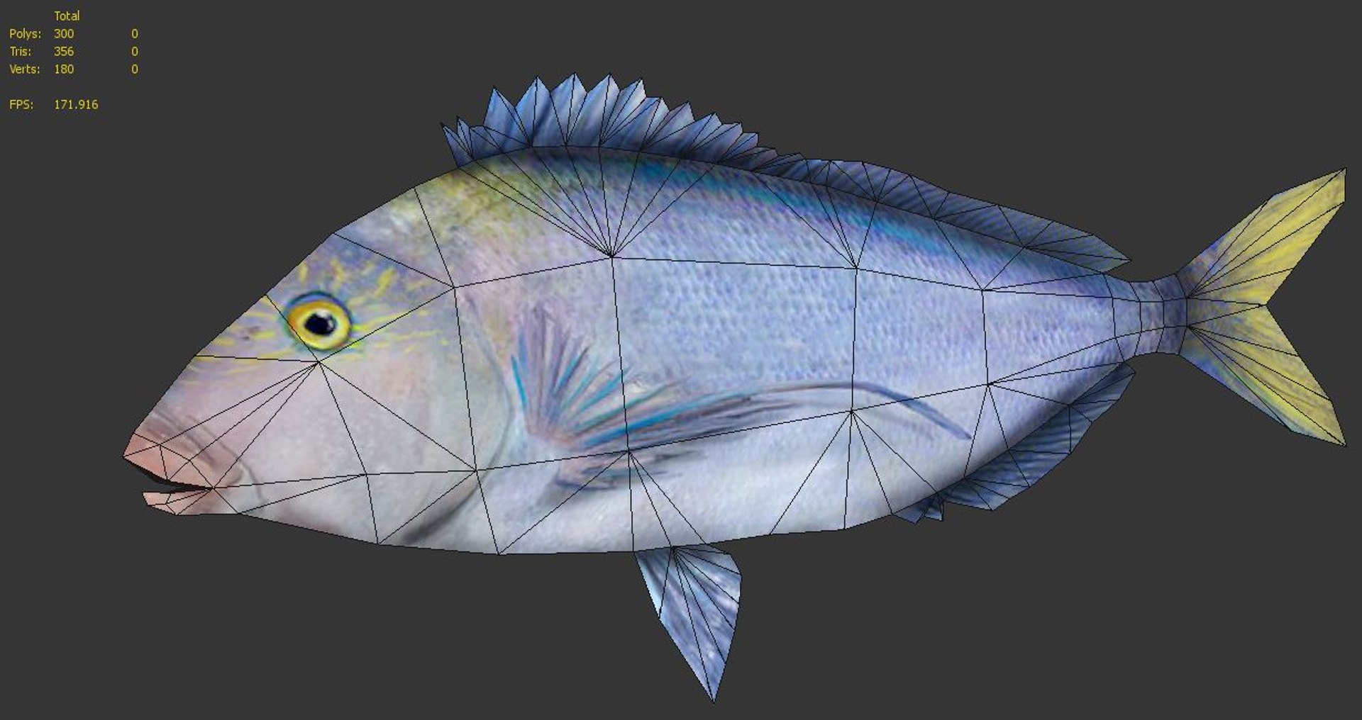 Queen Snapper 3D Model - TurboSquid 1419569