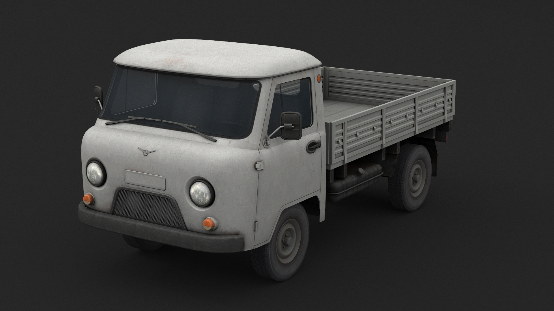 Mid-poly Uaz 452d Van 3D - TurboSquid 1643271