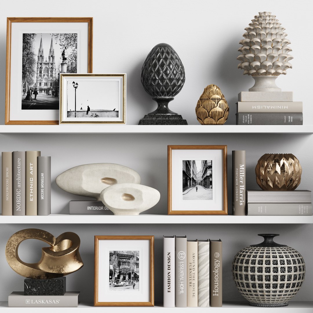 3D Decor Set - TurboSquid 1684728