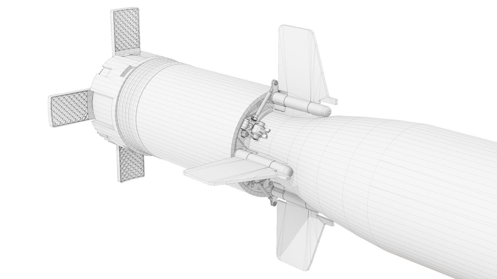 3M-54 Kalibr Missile 3D - TurboSquid 1892598
