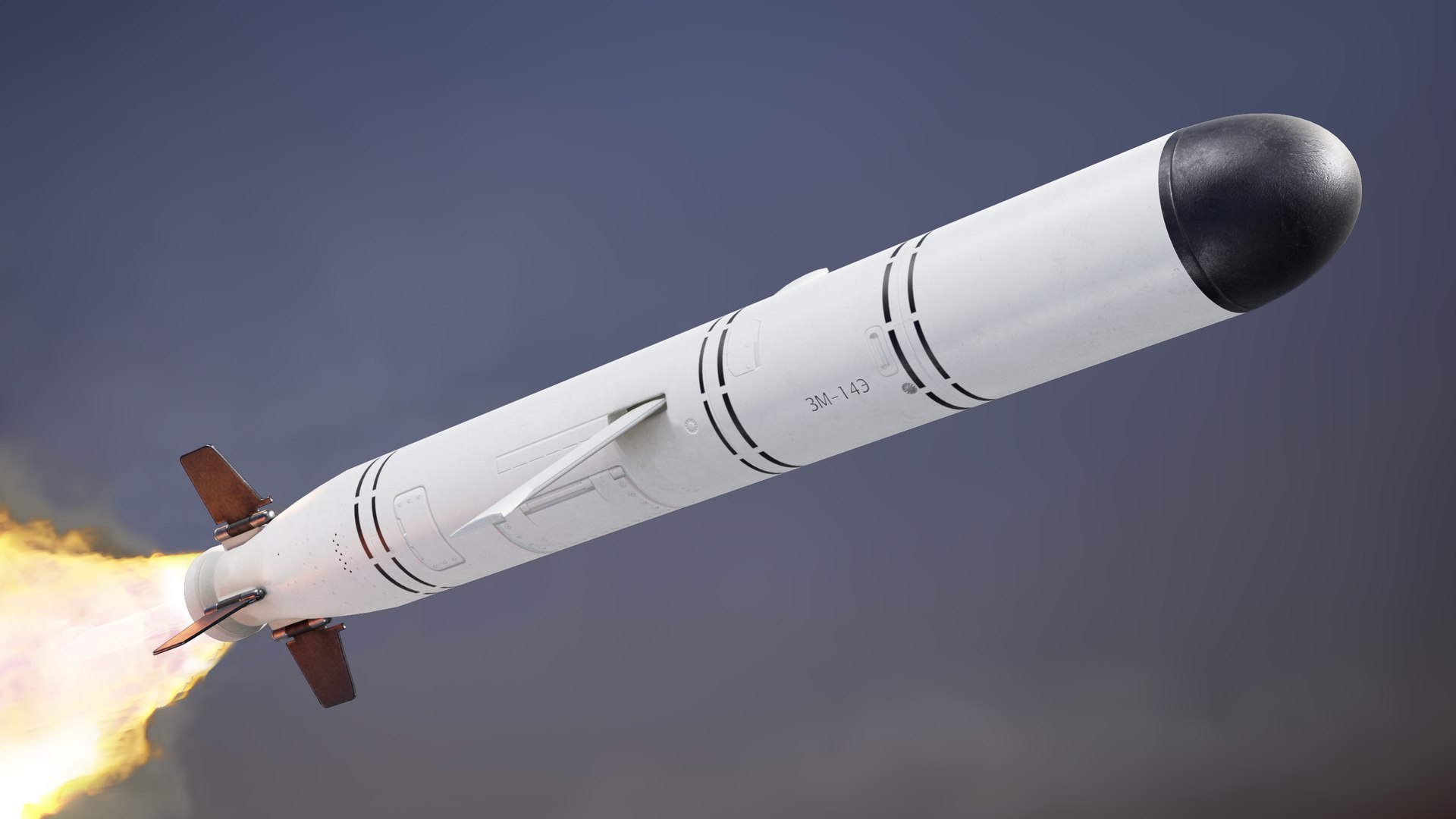 3M-54 Kalibr Missile 3D - TurboSquid 1892598