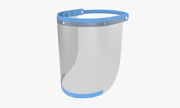 3D medical face shield model - TurboSquid 1570167