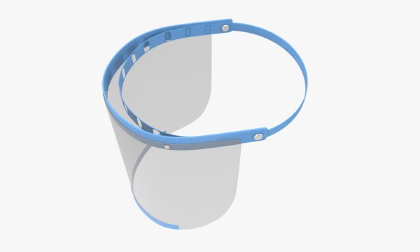 3D medical face shield model - TurboSquid 1570167
