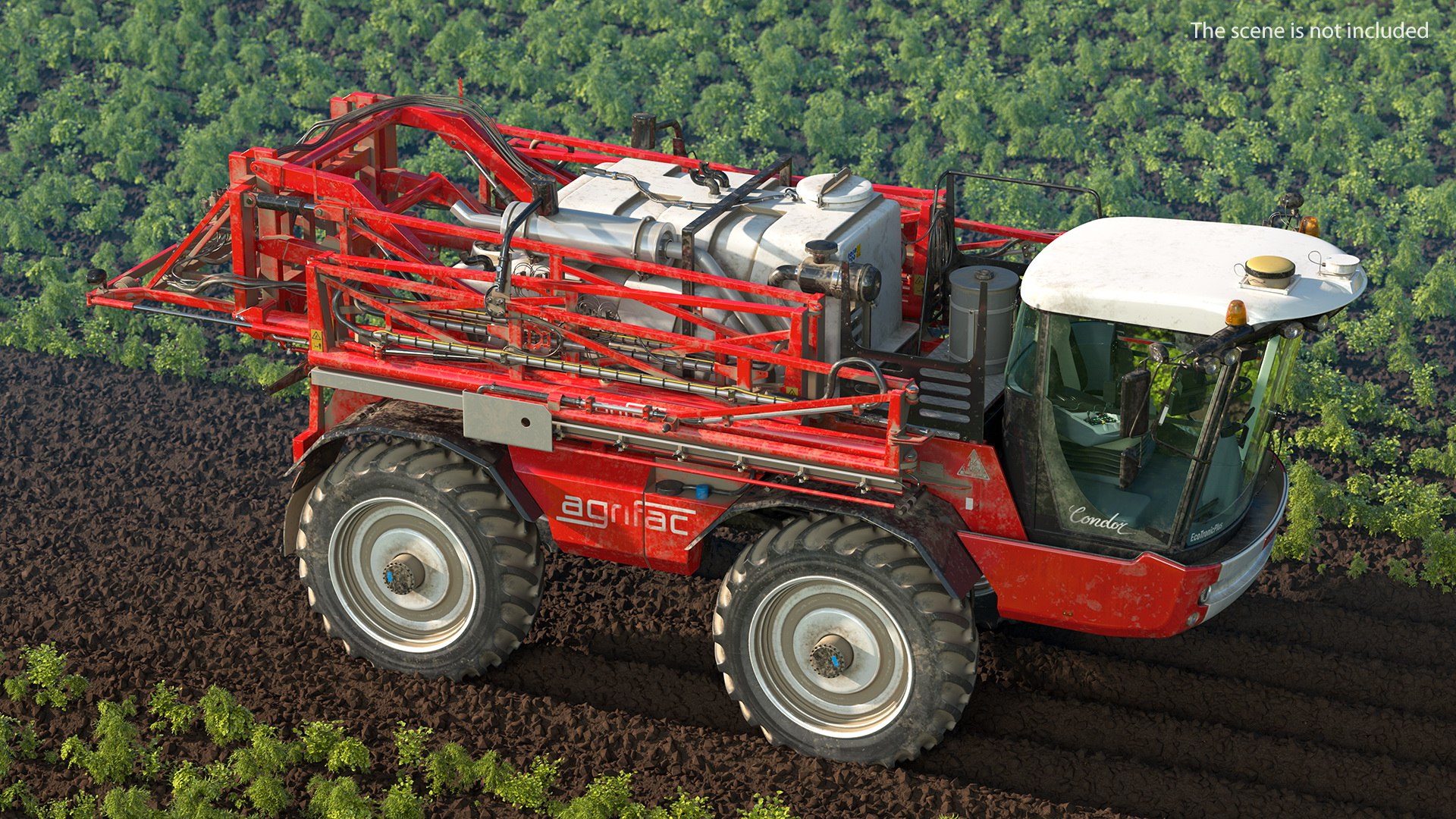 3D agrifac condor 5 self propelled model - TurboSquid 1604059