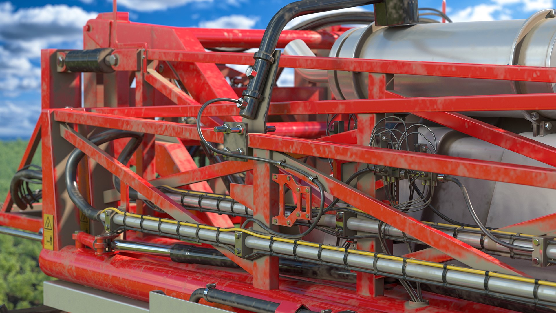 3D agrifac condor 5 self propelled model - TurboSquid 1604059