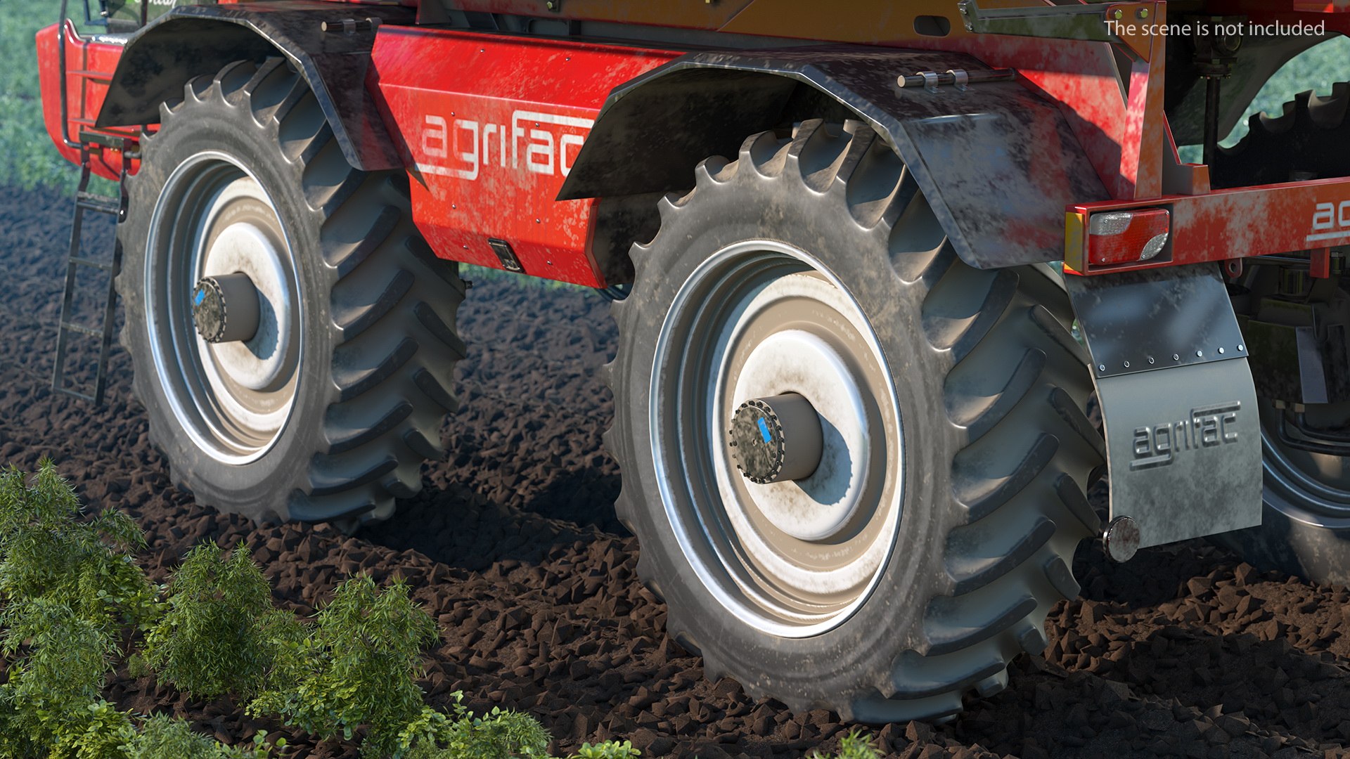 3D agrifac condor 5 self propelled model - TurboSquid 1604059