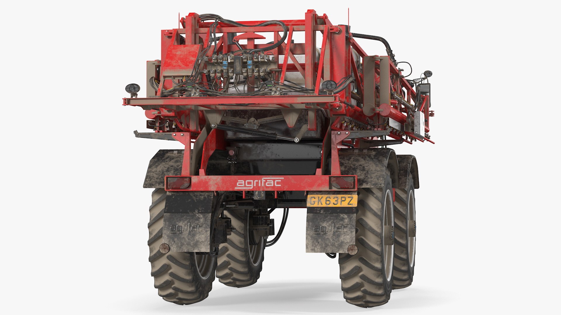 3D agrifac condor 5 self propelled model - TurboSquid 1604059