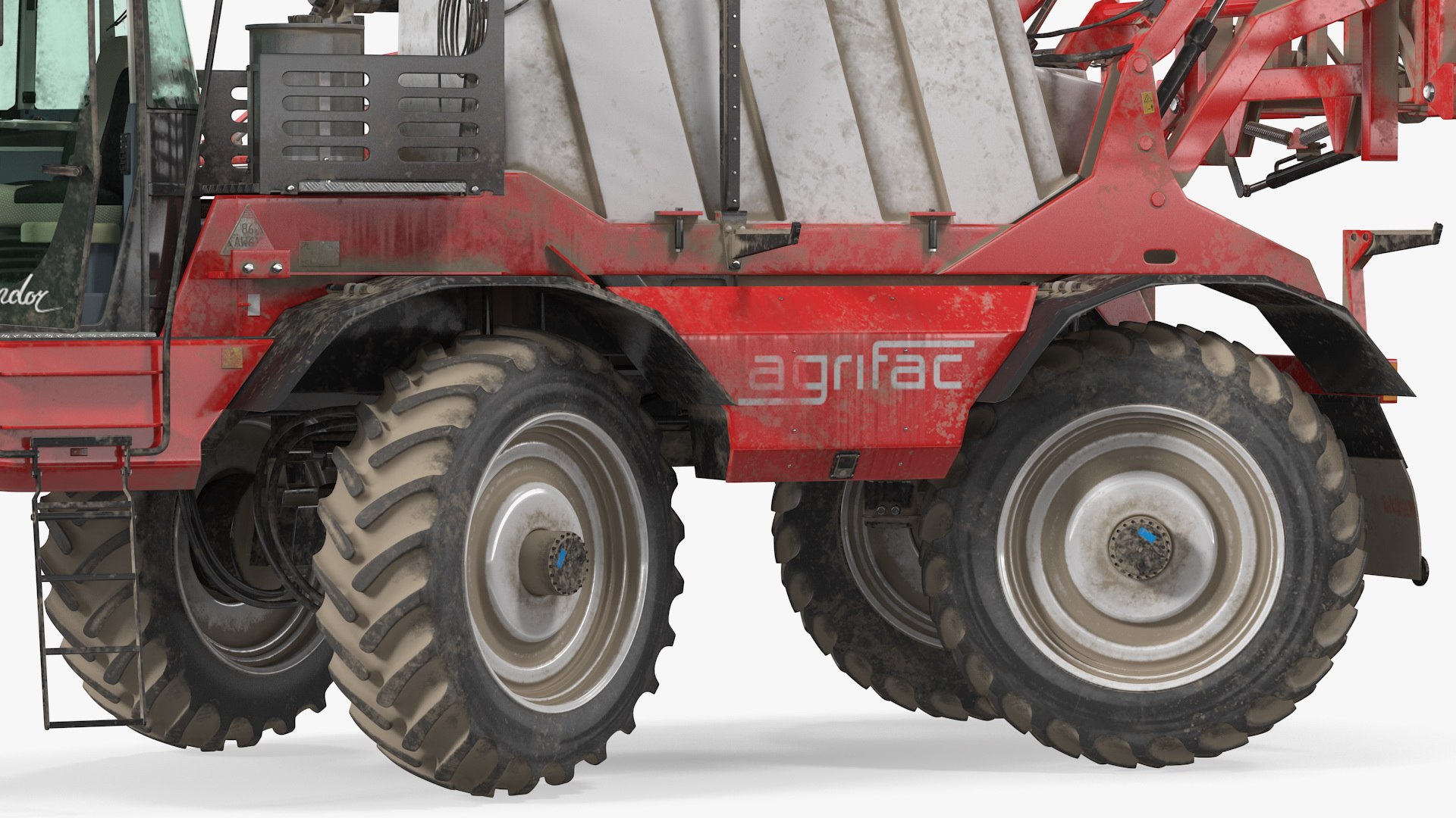 3D agrifac condor 5 self propelled model - TurboSquid 1604059