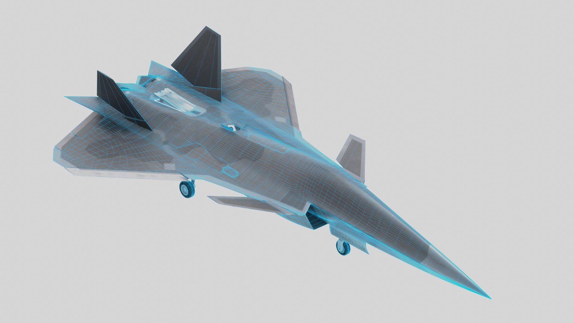 3D Stealth Fighter M-32 Model - TurboSquid 2120721