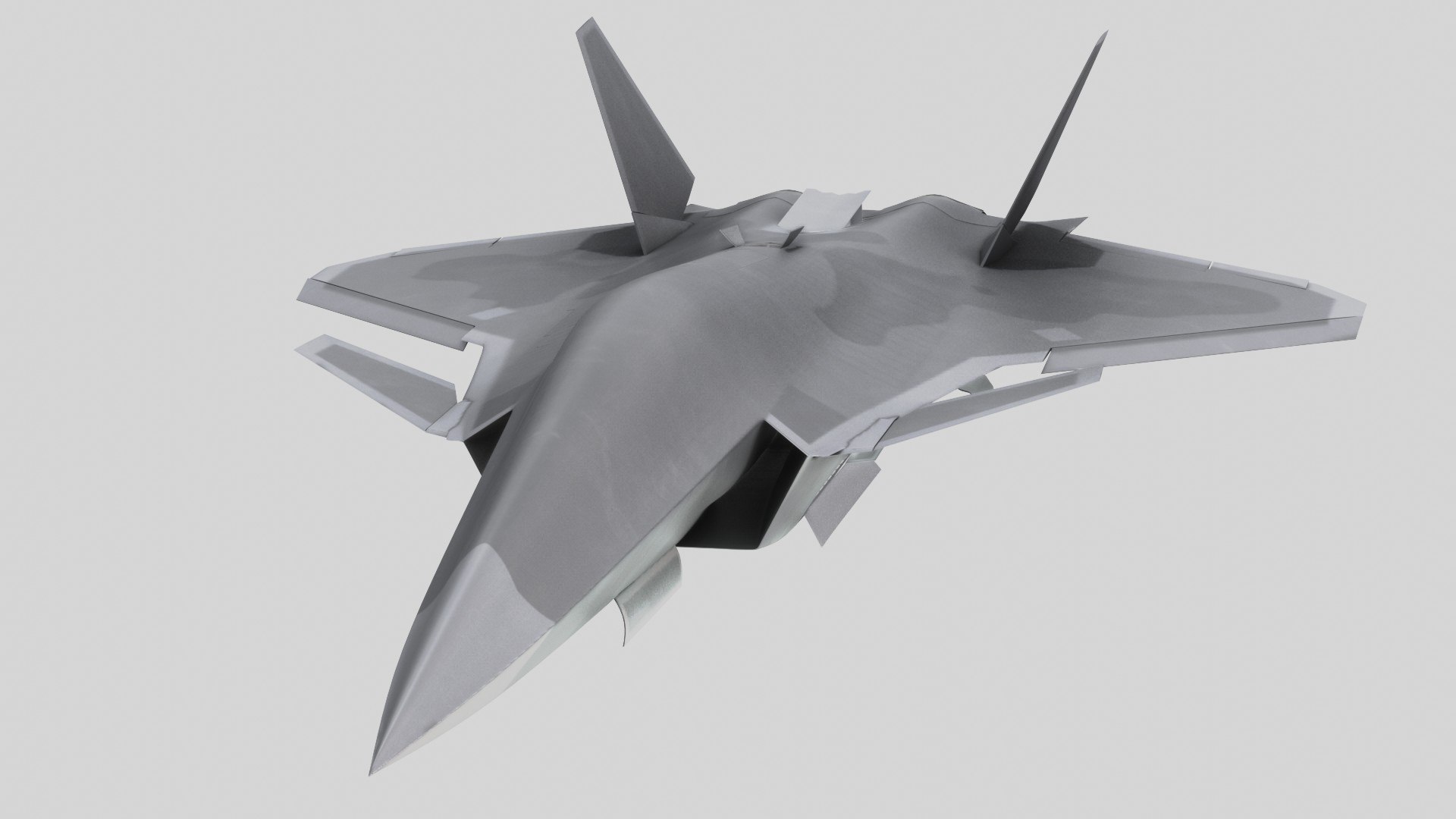 3D Stealth Fighter M-32 Model - TurboSquid 2120721