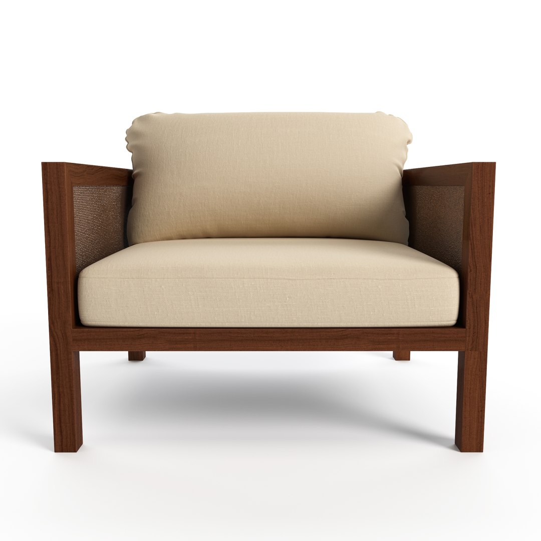 3D fabric chairs model - TurboSquid 1713786