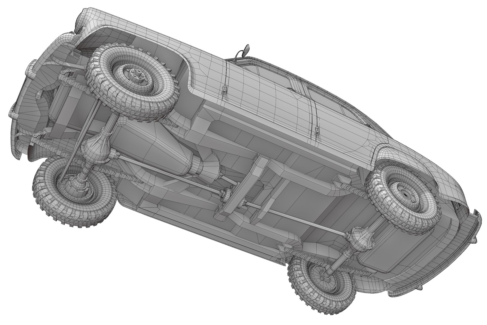 3D GAZ-M72 Model - TurboSquid 1983565