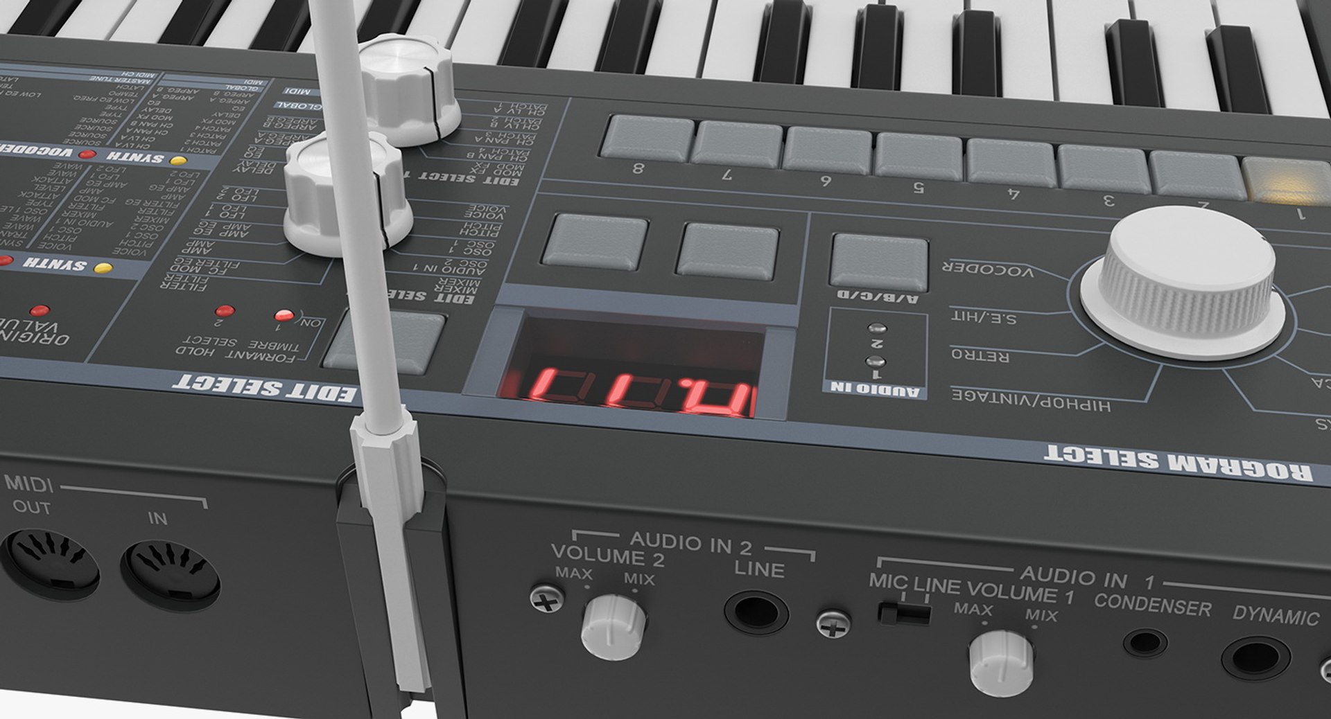 Analog Synthesizer Generic Synth Model - TurboSquid 1358201