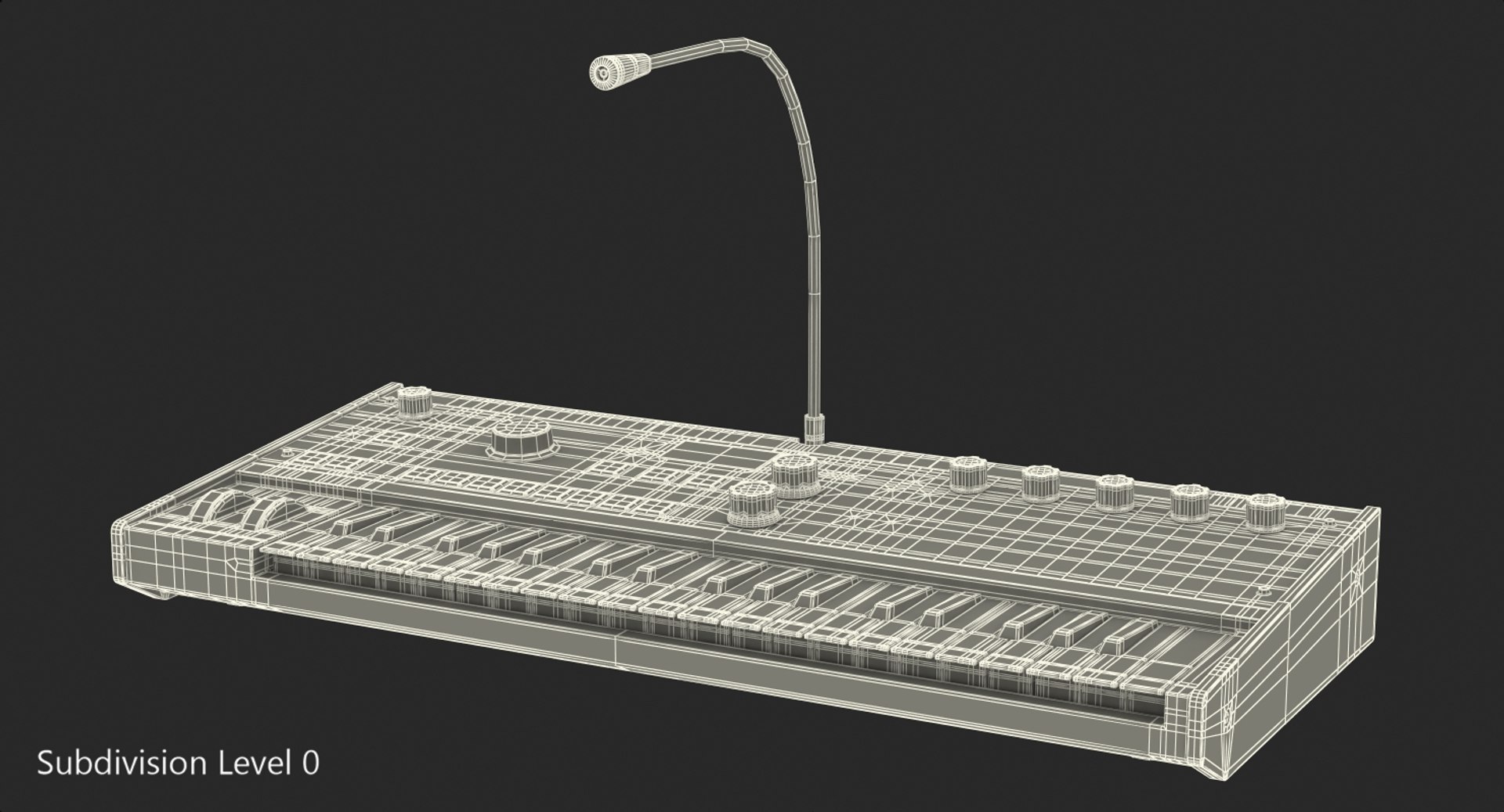 Analog Synthesizer Generic Synth Model - TurboSquid 1358201