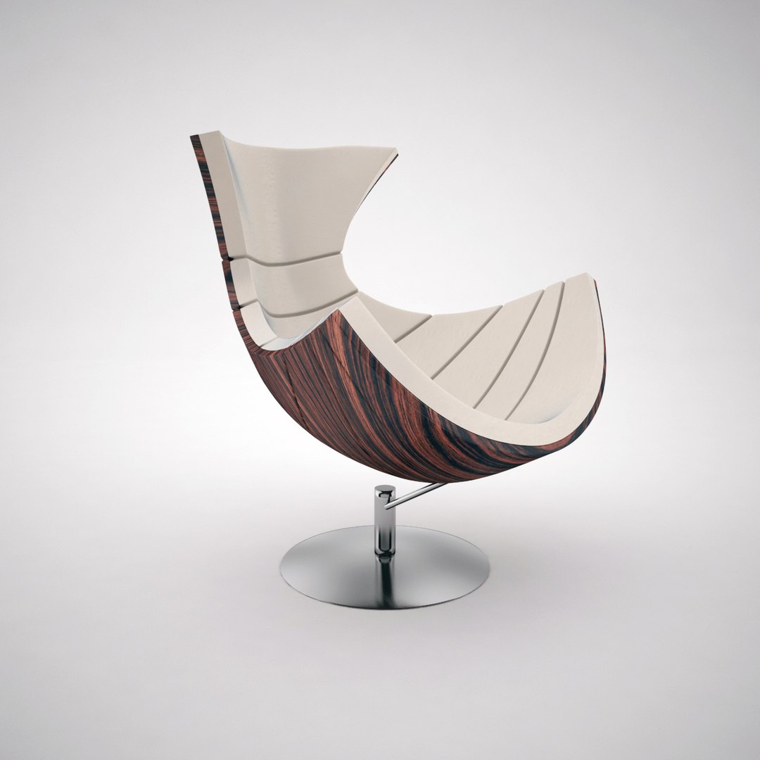 Lobster chair model - TurboSquid 1462617