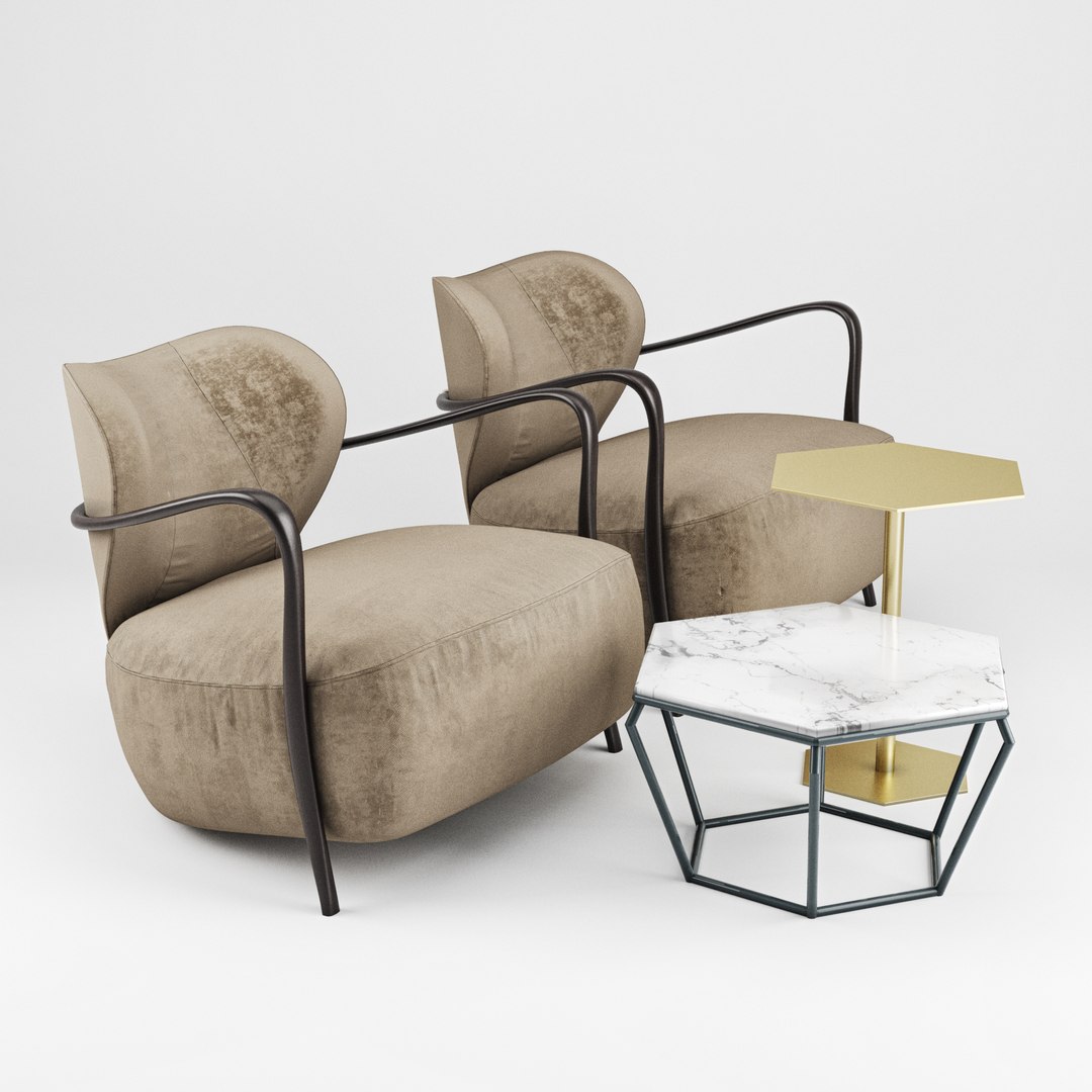 3D lady bug chair - TurboSquid 1372537