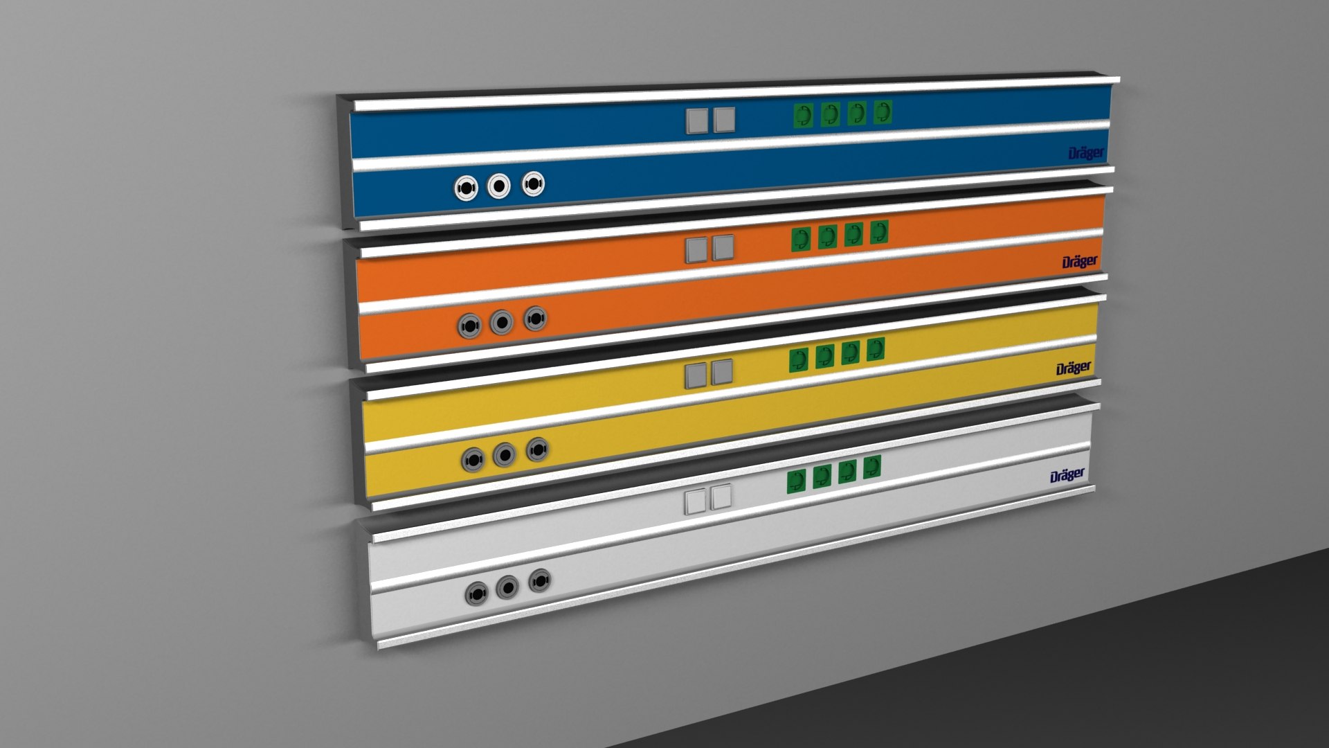 Draeger Linea 3D Model - TurboSquid 1768429