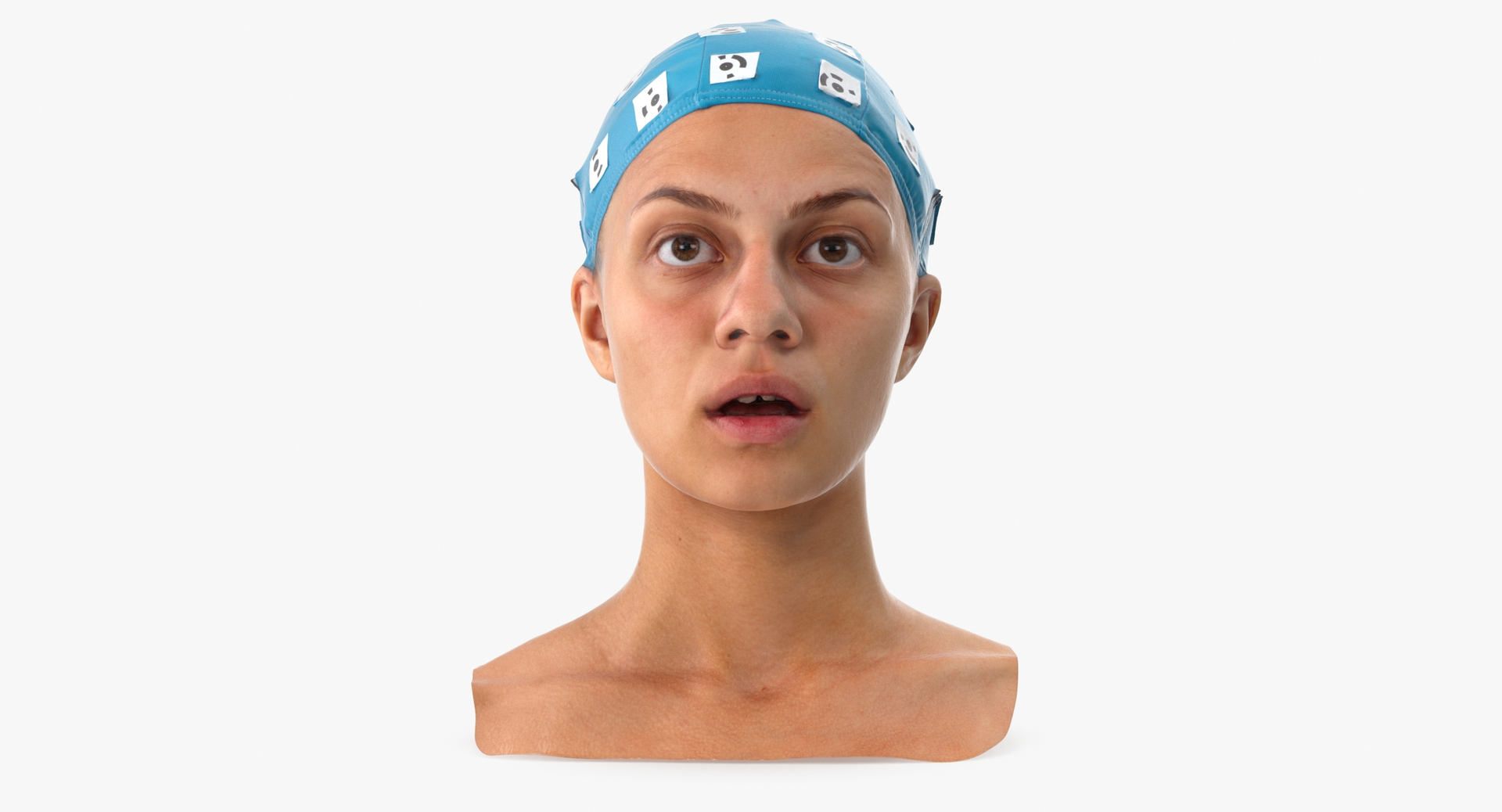 3D Penelope Human Head Fear Model - TurboSquid 1706911