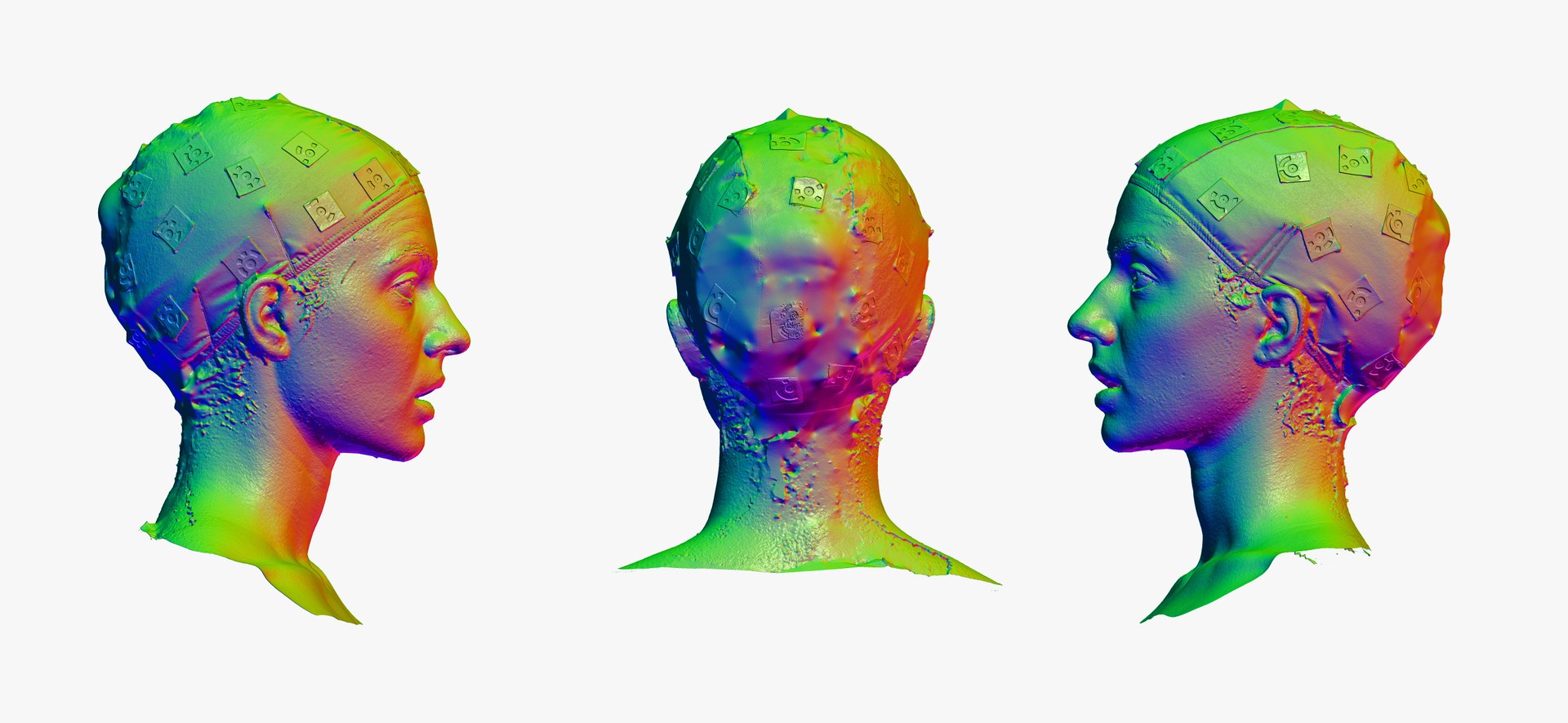 3D penelope human head fear model - TurboSquid 1706911