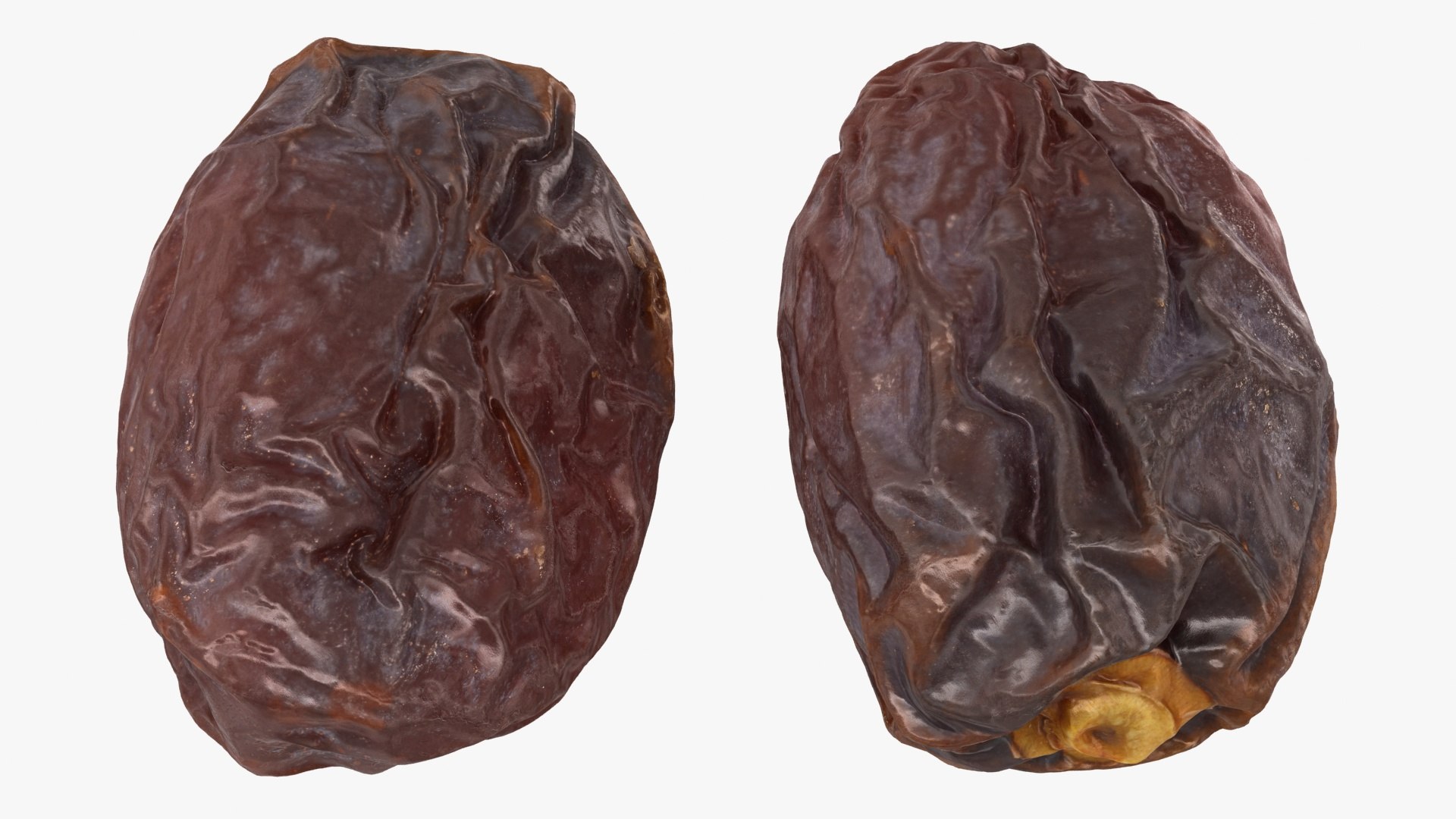 3D Model Dried Date And Raisin - TurboSquid 2093960