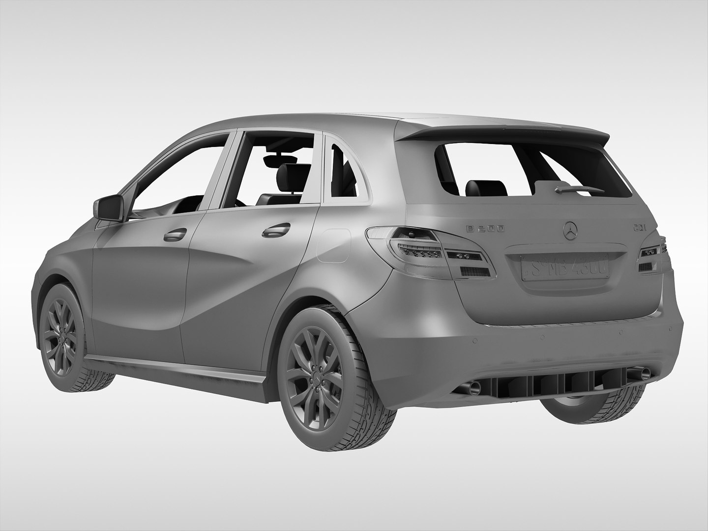 Mercedes Car 3d 3ds