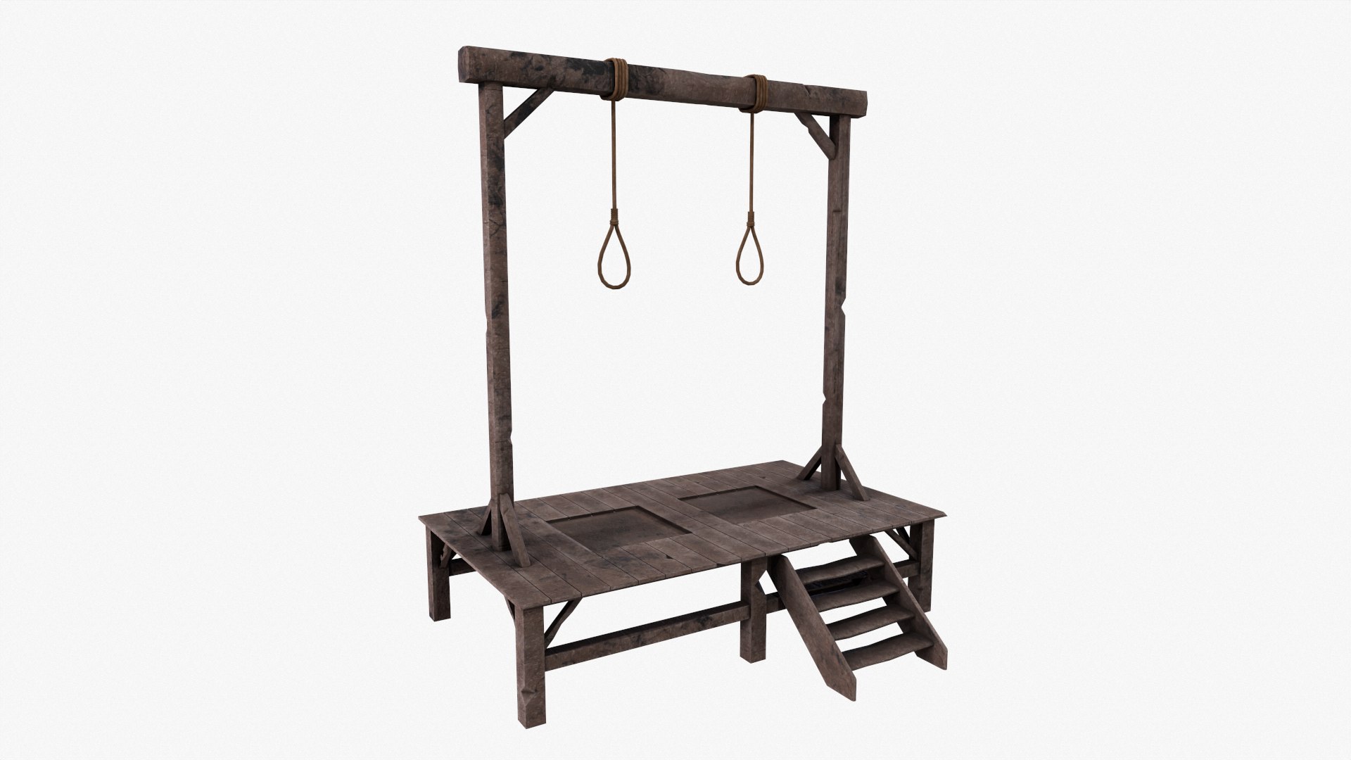 Gallows 2 3D Model - TurboSquid 1900175
