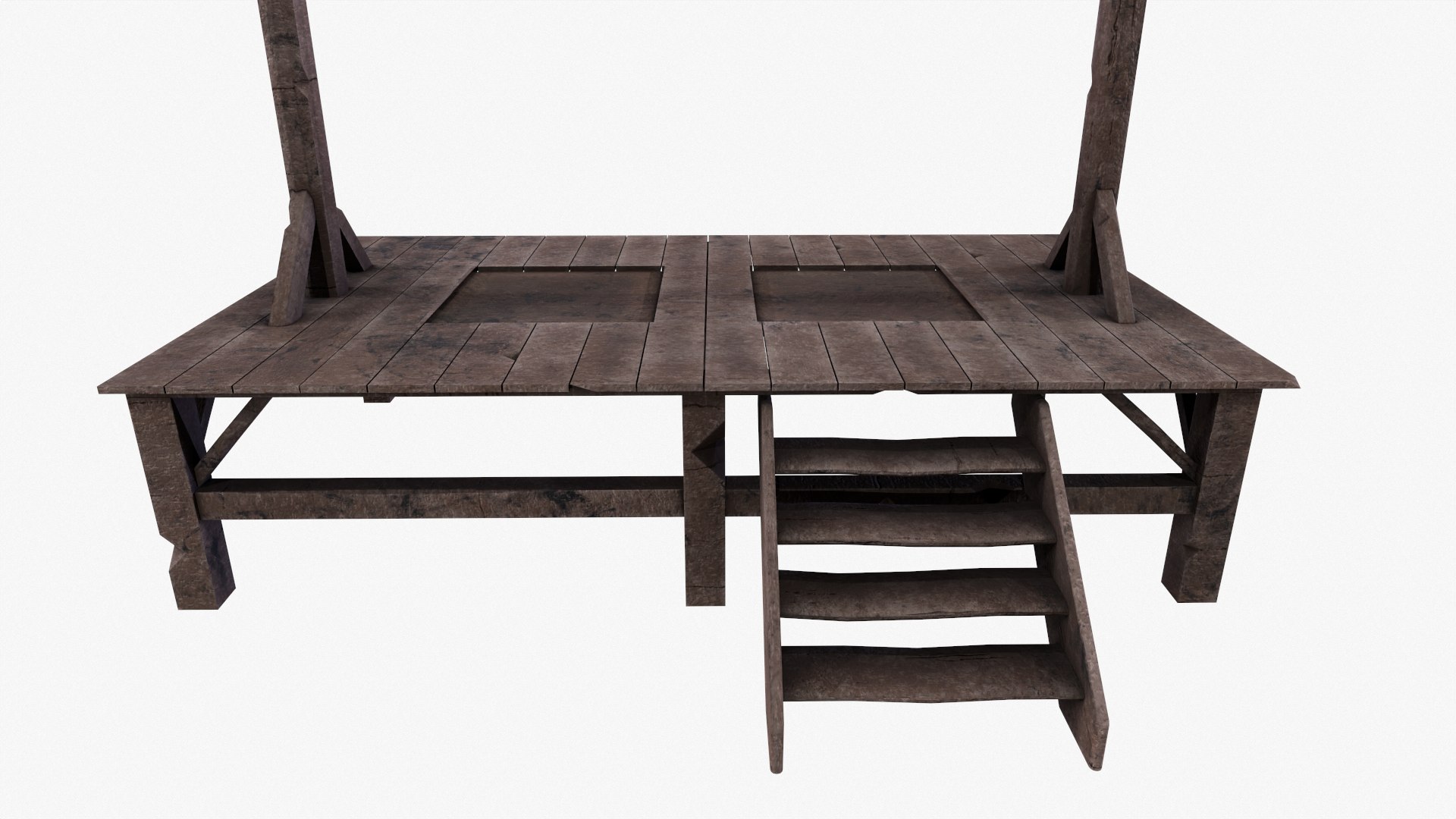 Gallows 2 3D Model - TurboSquid 1900175