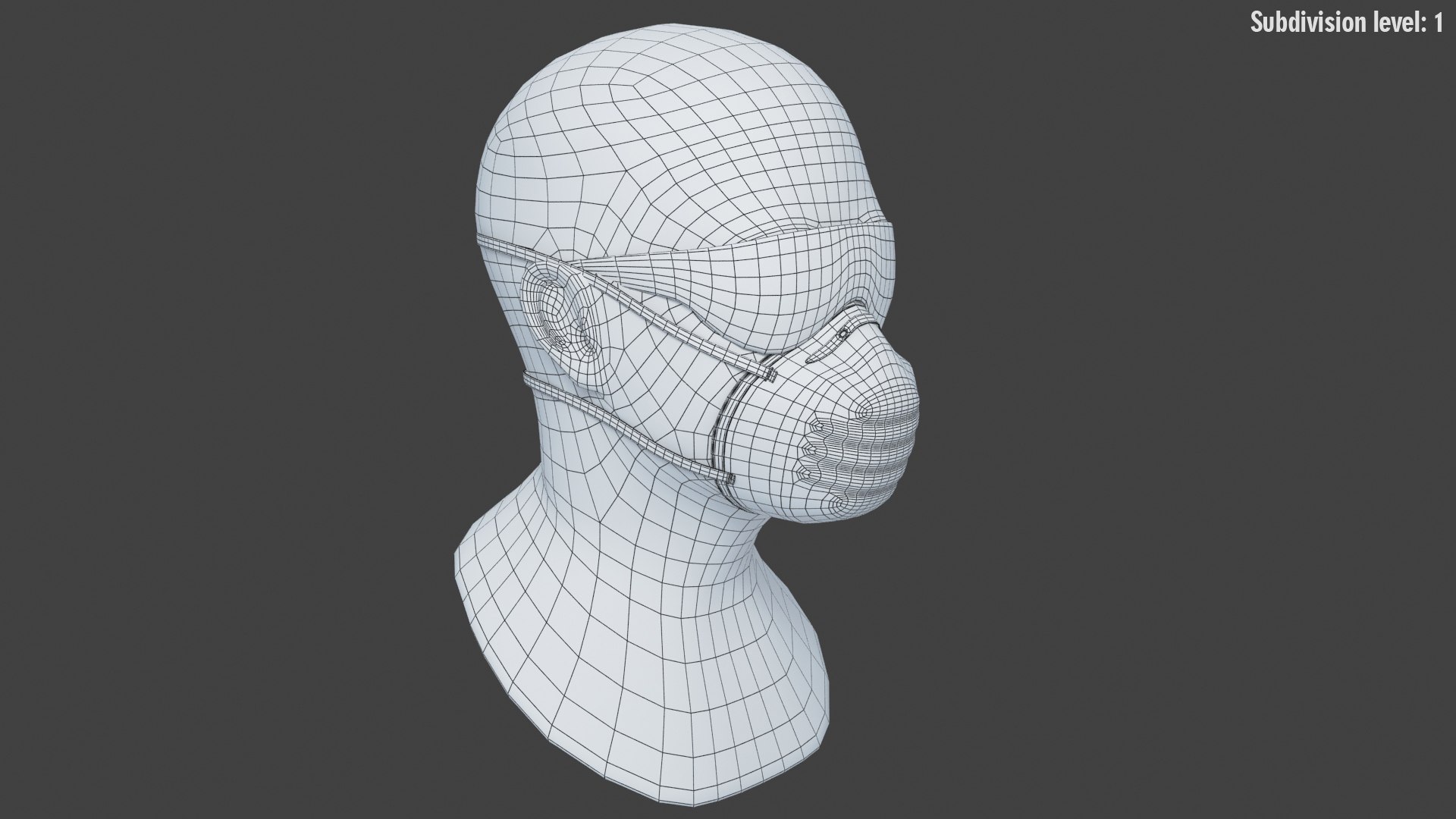 3D Model N95 Respirators Masks Face - TurboSquid 1533861