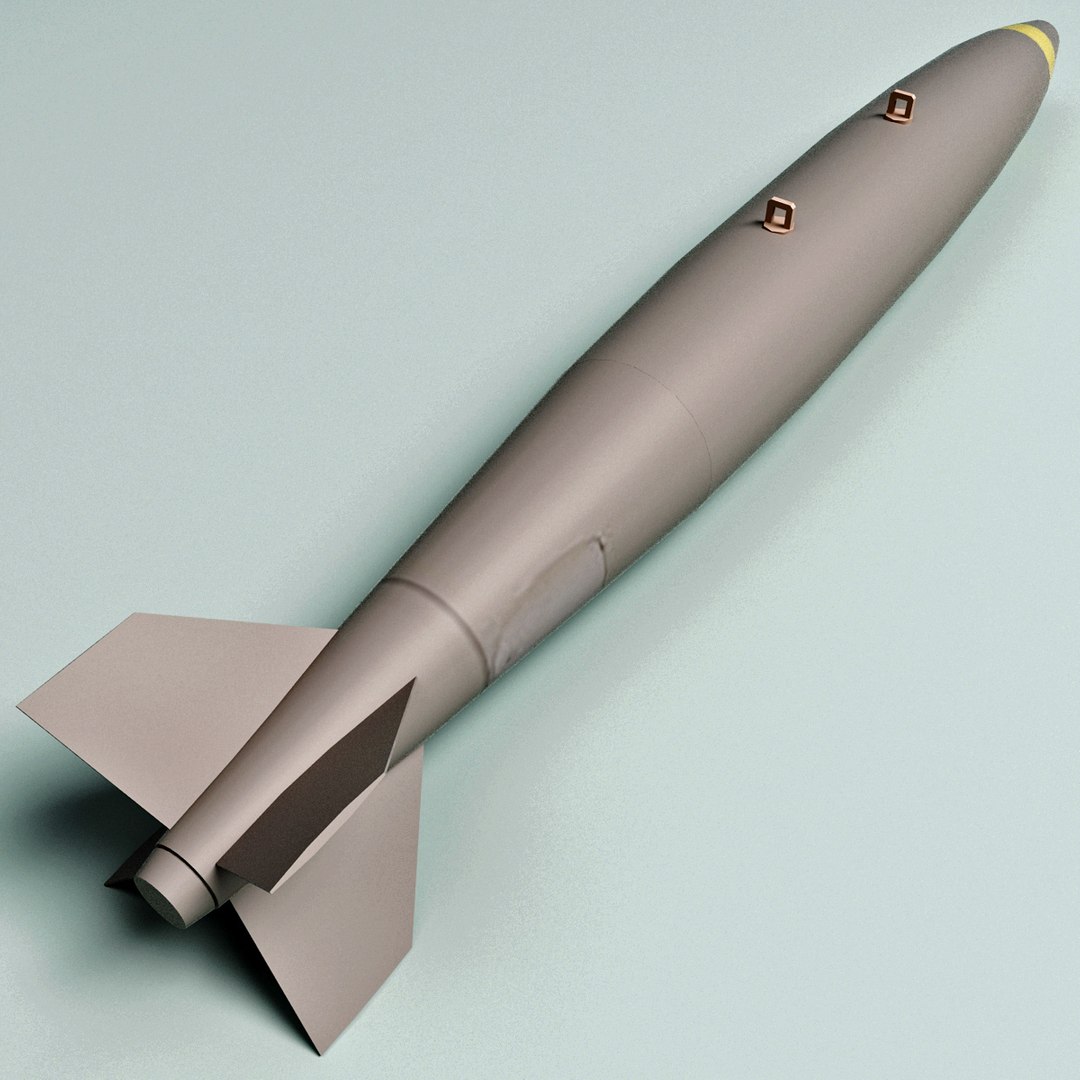 Aircraft Bomb Mk-81 Conical 3d Model