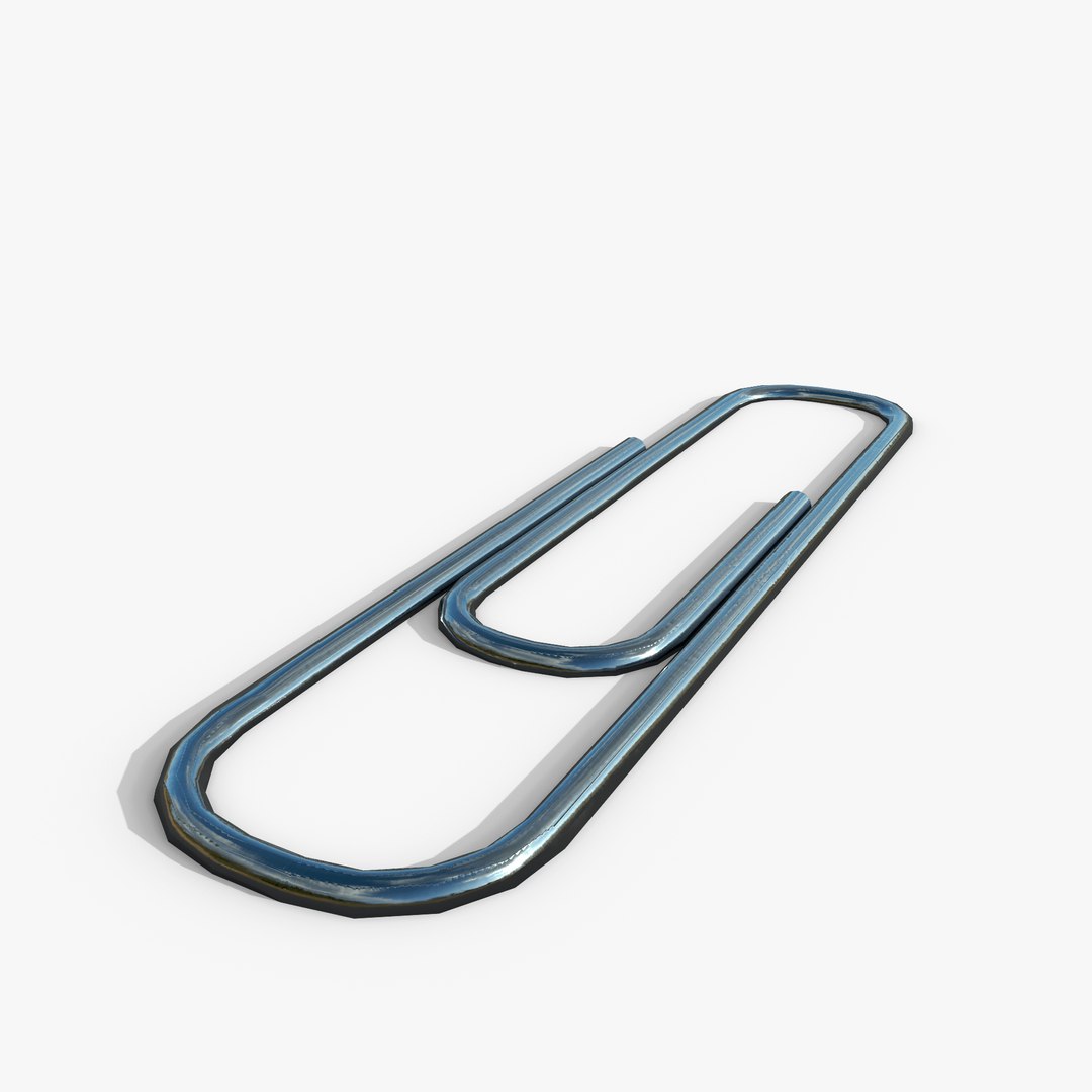 Free Paper Clip 3D Model - TurboSquid 2254644