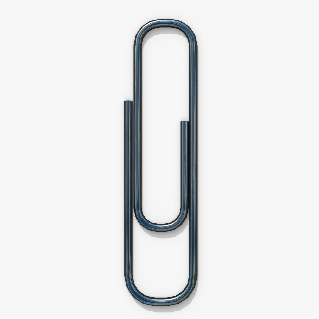Free Paper Clip 3D Model - TurboSquid 2254644
