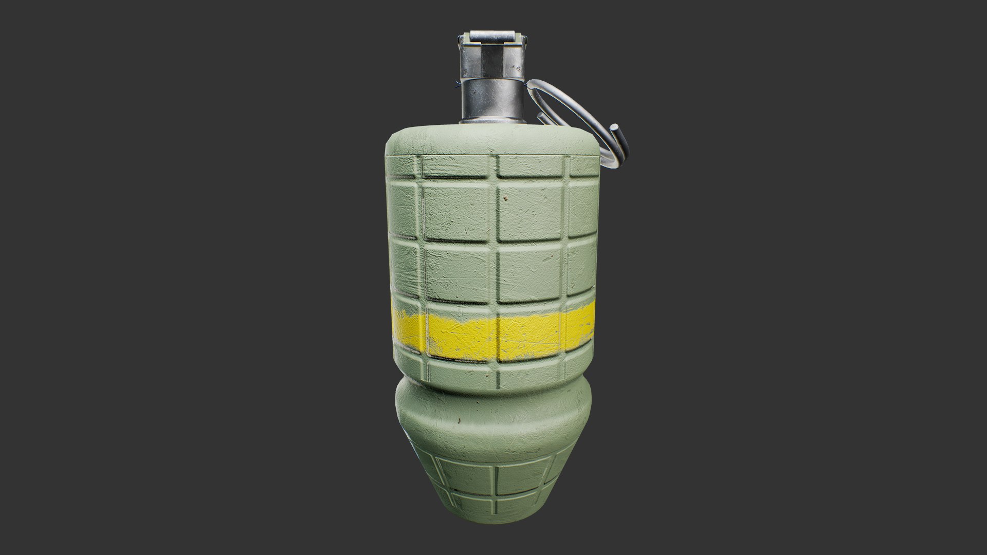 M34 Smoke Grenade 3D Model - TurboSquid 1818115