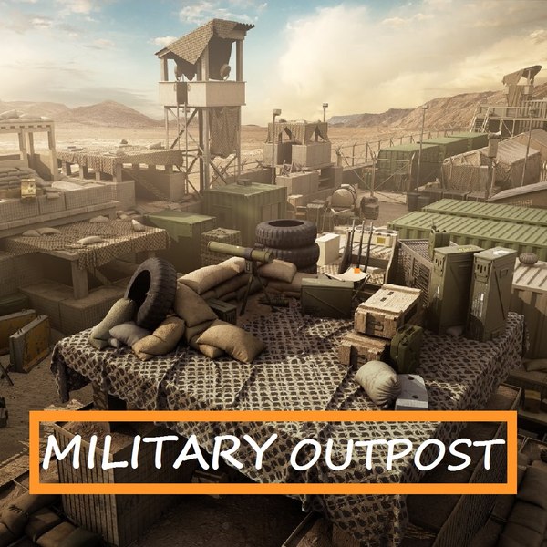 Military Base 3D Models for Download | TurboSquid