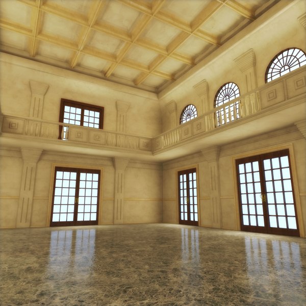Banquet Hall 3D Models for Download | TurboSquid