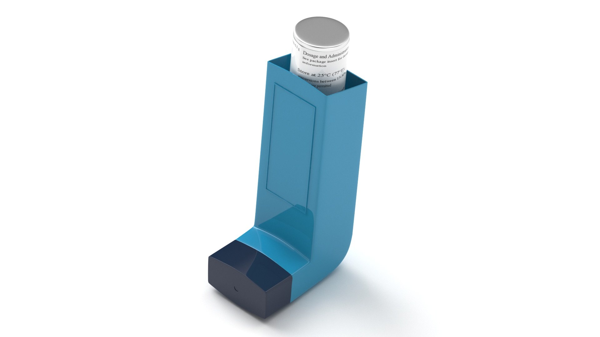 Asthma Inhaler 01 3D Model - TurboSquid 2223913